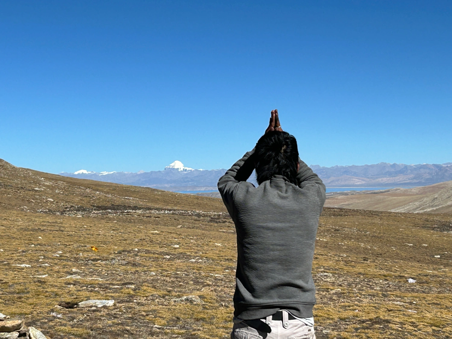 Kailash Mansarovar Darshan from Limi, Lapcha, Nepal. - Visit Kailash Treks